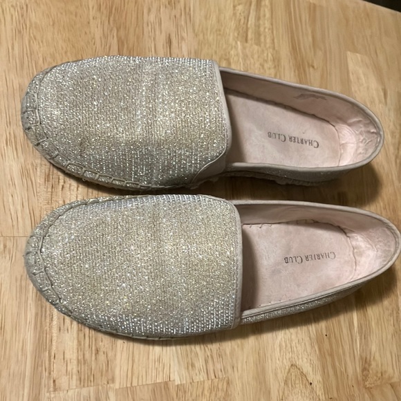 Charter Club | Shoes | Charter Club Sparkly Loafers 8m | Poshmark